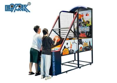 China Hoop Dreams Luxurious Arcade Coin Operated Street Basketball Redemption Game Machine for sale