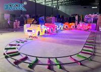 China 10 Players Electric Train Children Ride Equipment Mini Kids Rail Track Train for sale