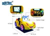 China Genius Racer Coin Operated Electric Game Machine Children Rocking Car for sale