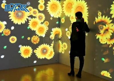 China USB Dongle Amusement Game Machines Immersive Sea Of Flowers Dual Channel AR Interactive Touch Screen Painting for sale