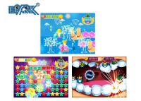 China Interactive Happy Croquet Game Machine 35 Interactive Smashing Balls Dual Projection for sale