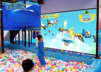 China Interactive Happy Croquet Game Machine 35 Interactive Smashing Balls Dual Projection for sale