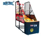 China Normal Coin Operated Arcade Basketball Game Machine Metal Cabinet Firm And Durable for sale