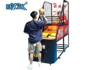China Normal Basketball Machine Metal Acrylic Wood 80W Coin Operated Basketball Machine for sale