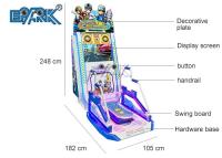 China Master Skateboard Ticket Redemption Lottery Game Machine For Kids 1 Player for sale