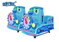 China Little Blue Train Coin Operated Electric Kiddie Car Amusement Equipment for sale