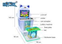 China Temple Run Kids Electronic Amusement Game Machines With Colorful Led Light for sale