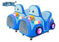 China Kiddie Ride Blue Car Arcade Game Machine Coin Operated 180W for sale