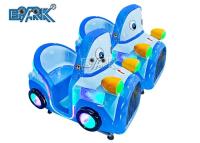 China Kiddie Ride Blue Car Arcade Game Machine Coin Operated 180W for sale