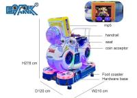 China Happy Motorcycle Kiddy Ride Machine Swing Game FRP Material for sale