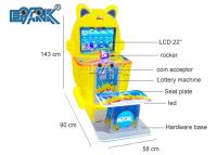 China Mini Arcade Fishing Game Machine Coin Operated Single Player 180W for sale