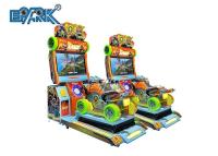 China 42 Inch All Hardware Racing Arcade Game Machine Full Motion Crazy Four Wheel Drive for sale
