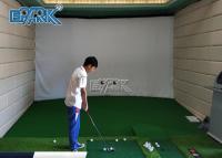 China Indoor Sport Golf Simulator Interactive Projection Screen Smart Golf By Projection for sale