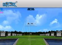 China Indoor Sport Golf Simulator Interactive Projection Screen Smart Golf By Projection for sale