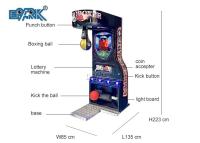 China 1 Player Combo Boxer Machine Arcade Game Boxing Punch Machine for sale
