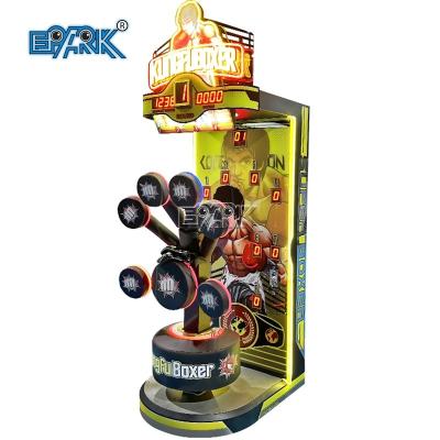 China Amusement Punch Boxing Game Machine Electronic Kung Fu Boxer Coin Operated for sale
