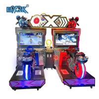 China Extreme Riding 2 Arcade Video Game Moto Race Game Coin Operated Racing Game Console for sale