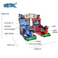 China Extreme Riding 2 Arcade Video Game Moto Race Game Coin Operated Racing Game Console for sale