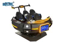China Hardware 9D VR Simulator 5 Person Flying Saucer Electric Motion Platform VR Cinema for sale