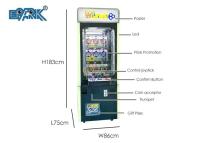 China Coin Operated 9 Key Master Game Machine Claw Crane Machines for sale