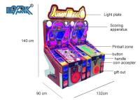 China Pinball Machine  Ball Jump Ball  Arcade Machine Double Players Amusement Game for sale