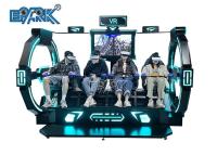 China multiplayer 9D VR Ride 360 VR 4 Person Cinema Arcade Spaceship Simulator for sale