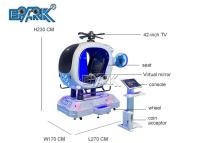China Single Player Virtual Reality Plane 360 Flight Plane Simulator for sale