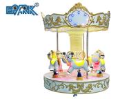 China Amusement Park Ride Angel Carousel White Color Merry Go Round Kids Carousel Ride for sale