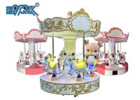 China Amusement Park Ride Angel Carousel White Color Merry Go Round Kids Carousel Ride for sale