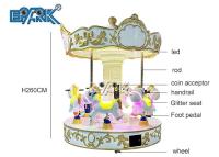 China Amusement Park Ride Angel Carousel White Color Merry Go Round Kids Carousel Ride for sale