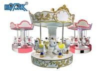 China Kiddie Ride Angel Carousel 6 Seats Carousel Horses For Children'S Theme Park for sale