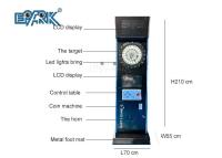 China X3 Coin Operated Dart Machine Electronic Soft Dart Machine for sale