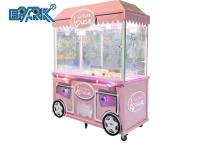 China Coin Operated Milk Cart Crane Game Machine Double Players Arcade Claw Machine for sale