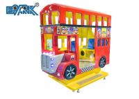 China Supermarket London Bus Mp4  Plastic Kiddie Ride Video Car For 3 Players for sale