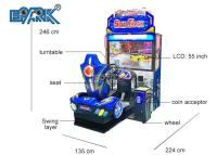 China Speed Track Dynamic Storm Simulator Arcade Racing Car 500W CE Certificate for sale