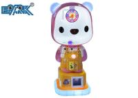 China Coin Operated Egg Twisting Machine Cute Bear Belt Style Gift Game Machines for sale