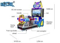 China Coin Operated Dynamic Flight Simulator Amusement Park Time Pilot Single Palyer for sale