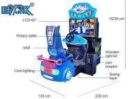 China Split Second Dynamic Seat Racing Game Machine Coin Operated Sport Entertainment Racing Car for sale