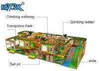 China Vibrant 215m² Space Station Indoor Playground for sale