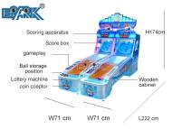 China 2 Players Amusement Game Machines Happy Bowling Lottery Machine for sale