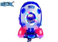 China Coin Operated MP5 Rocket Kiddie Ride Rocket Shape Video Game Swing Car Ride for sale