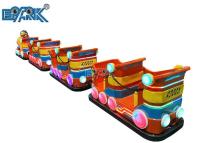 China Indoor Train Ride Operated High-Power Train Head Tow 3 New Double-Row Carriages for sale