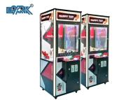 China Coin Operated Happy Toy Crane Claw Vending Gift Machine Game Doll Grabber Machine for sale