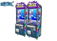 China Coin Operated Brick Stacker Toy Claw Crane Pile Up Gift Vending Machine For Sale for sale