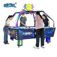 China Indoor Amusement 4 Person Speed Hockey Coin Operated Hockey Table Air Hockey Table for sale
