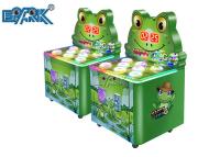 China New Hit Frog Kids Coin Operated Whack A Mole Hitting Crazy Frog Hammer Game for sale