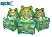 China New Hit Frog Kids Coin Operated Whack A Mole Hitting Crazy Frog Hammer Game for sale