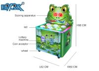 China New Hit Frog Kids Coin Operated Whack A Mole Hitting Crazy Frog Hammer Game for sale