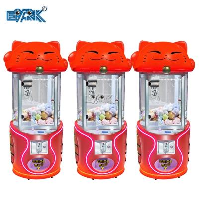 China 70Kg Cute Cat Coin Operated Modern Metal Crane Game Machine for sale