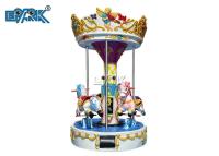 China Carousel 3 People Multi-Colored Plastic Kiddy Ride Machine For Kids Above 3 Years Old for sale